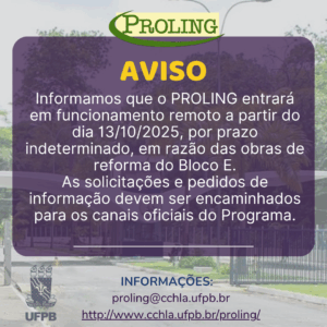 Proling – Programa de Pós-graduação em Linguística